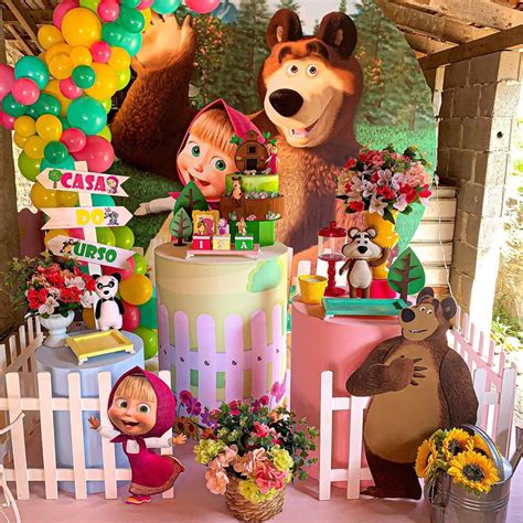 ≫ Decoraciones Masha Y El Oso Comprar Precio Y Opinión 2025