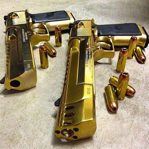 Gold Desert Eagle Wallpaper
