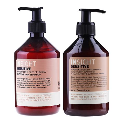 Insight Sensitive Shampoo And Conditioner 400ml Everything Keratin