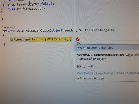 Im Using C Visual Studio Forms How Do I Get A Var In Programcs To A