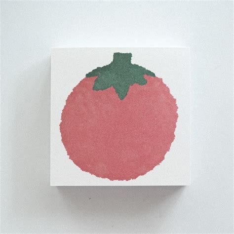 [메모지] 빨간 토마토 미도리작업실 넷숍 • Mdr Life Net Shop