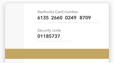 Where Is The Security Code On A Starbucks T Card Located Snewei