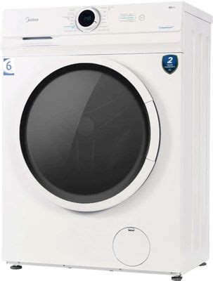 Характеристики Стиральная машина узкая Midea MF100W60/W, с фронтальной ...