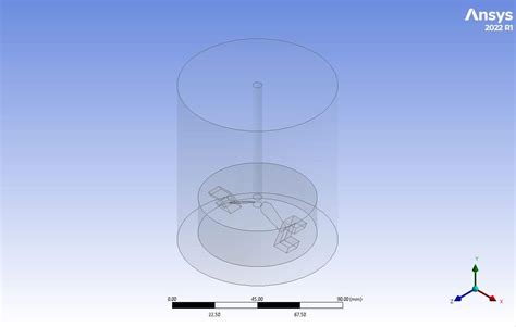 Mixing Tank CFD Simulation ANSYS Fluent