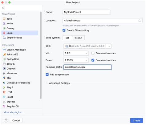 开始使用 Scala Intellij Idea 文档