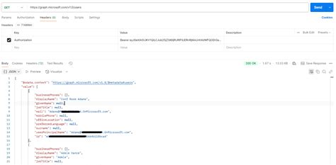 Graph Api Get Users Api Request Error Microsoft Qanda