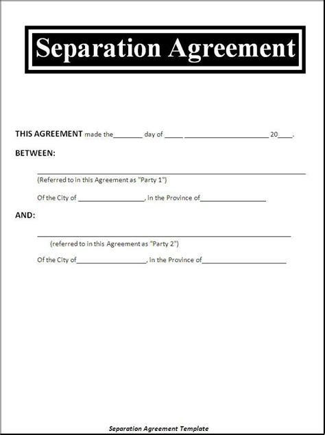 Printable Legal Separation Papers Printable Calendars At A Glance