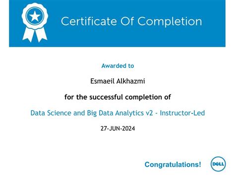 Esmaeil Hesham On Linkedin Datascience Bigdata Analytics Dellemc Professionaldevelopment