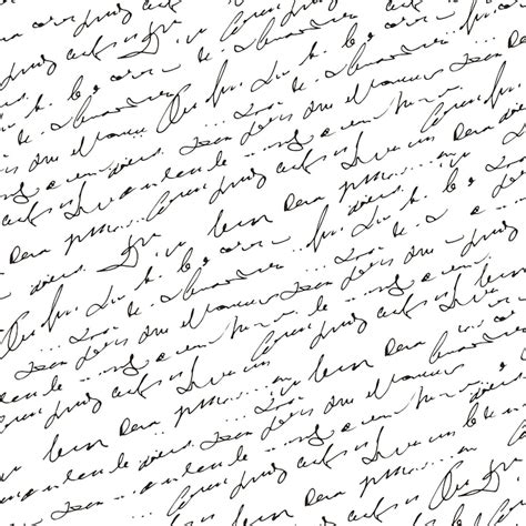 Premium Vector Handwritten Abstract Text Scribbles Vector Seamless Pattern Vector Monochrome