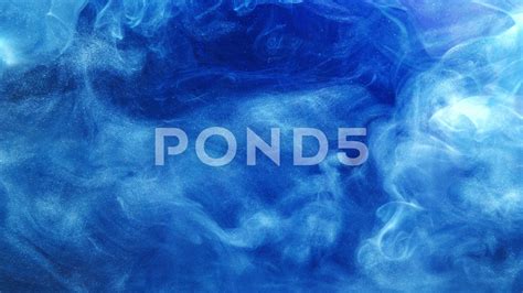 Smoke Background Blue