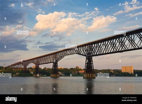 Walkway Over The Hudson State Historic Park Footbridge Across The Hudson River Between