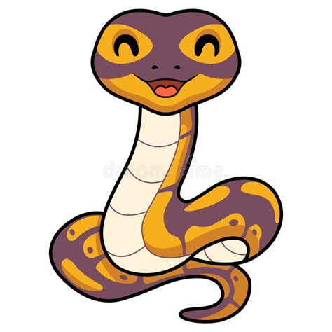 Tira Cómica De La Serpiente Python De La Bola De Banana Linda
