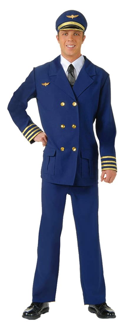 Costume Carnevale Comandante Aereo Divise Costumi Moderni Vendita