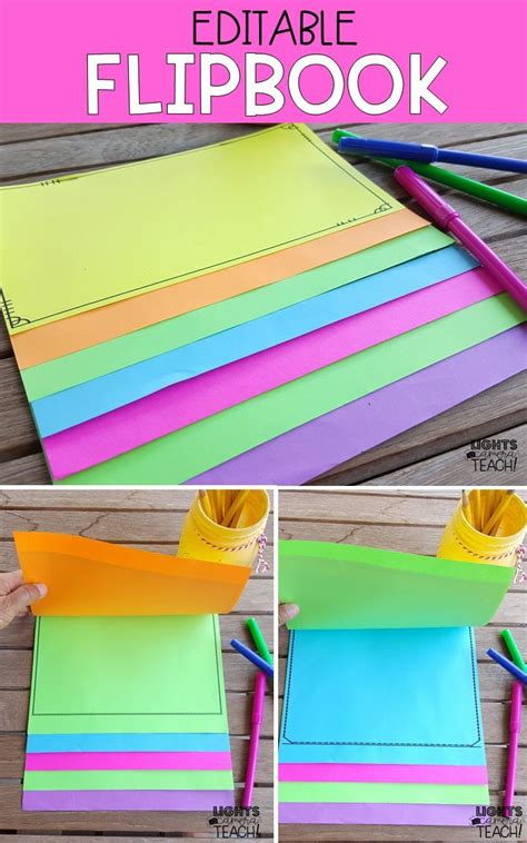Flip Book Template Free