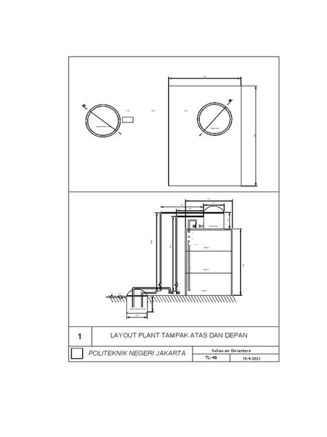 Model Layout Tampak Atas Dan Depan Pdf