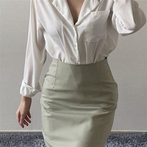 Mini Skirt 면접정장면접스커트정장스커트미니스커트하이웨스트 On Bunjang Global Site
