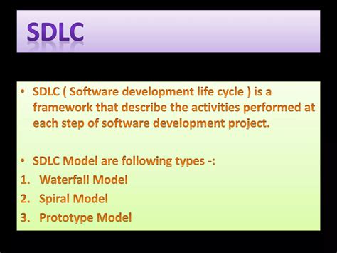 Presentation On Sdlc Model Spiral And Prototype Ppt