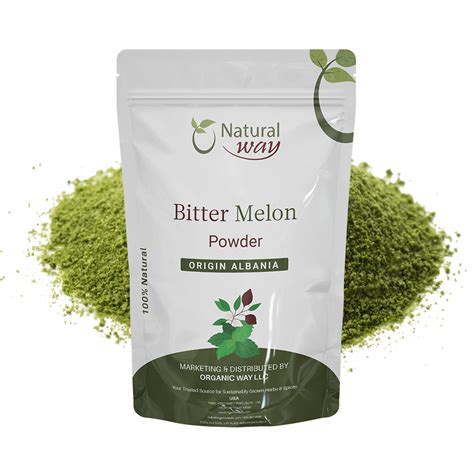 Natural Bitter Melon Powder Momordica Charantia Pure Vegan Non G