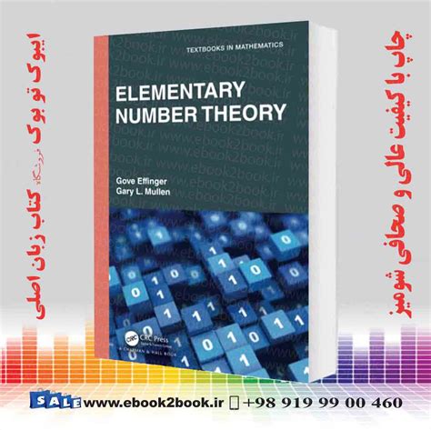 Elementary Number Theory Textbooks In Mathematics فروشگاه کتاب ایبوک تو بوک