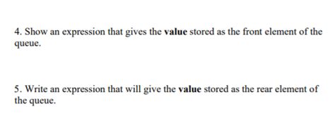 Solved Take A Look At The Queue Implementation Defined In