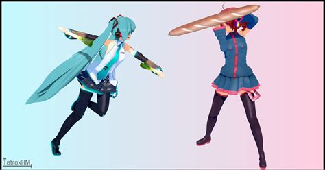 Vocaloid Miku Teto Fight Nao Nagasawa 🔞のイラスト Pixiv