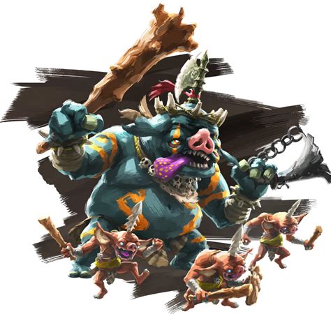 Blue Boss Bokoblin Zelda Wiki