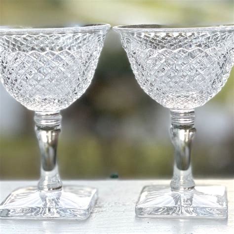 Hobnail Glasses Etsy