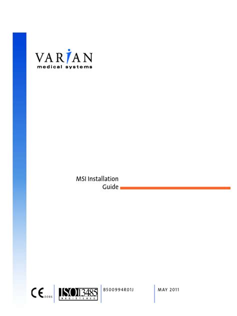 B500994r01 Rev J Msi Installation Guide Pdf Installation Computer Programs Microsoft Windows