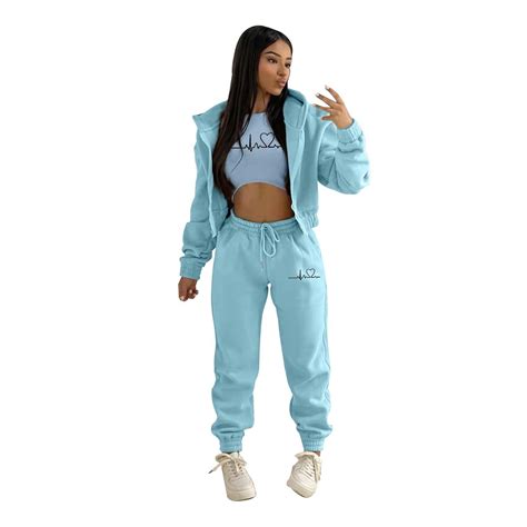 Pzocapte Women Womens Suits 2 Piece Set Airport Outfits For Women 2024