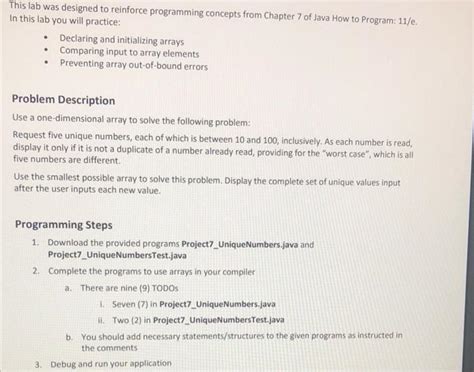 Solved This Lab Was Designed To Reinforce Programming