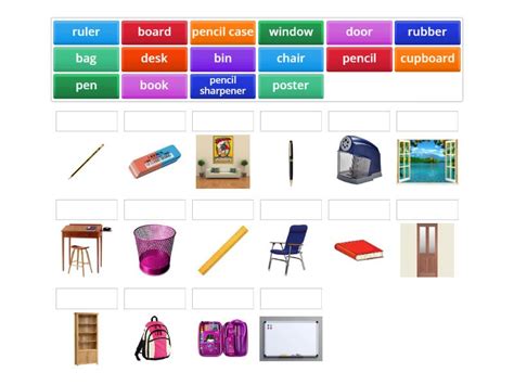 Classroom Things Match Up