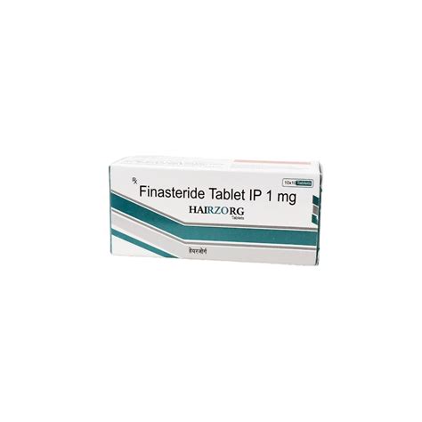 Hairzorg Finasteride 1 Mg Tablets For Hair Fall And Alopecia