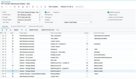 Import Scenario Error For Item Wh Details Error Default Issue From Cannot Be Found In The