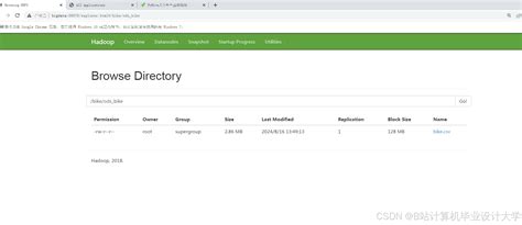计算机毕业设计hadoopsparkhive深圳共享单车预测系统 共享单车数据分析可视化大屏 大数据毕业设计源码lw文档ppt讲解pythonhaochengxu2022 永