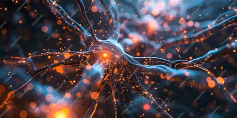 premium photo intricate neural network representing cognitive