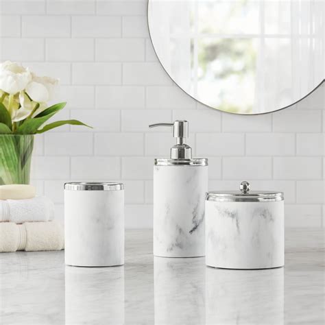 Glam Bathroom Accessory Sets Bed Bath And Beyond