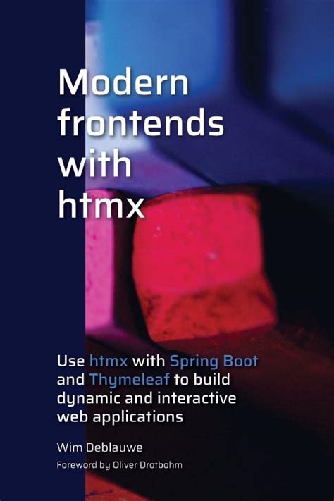 Frank Delporte On Linkedin Book Review Modern Frontends With Htmx