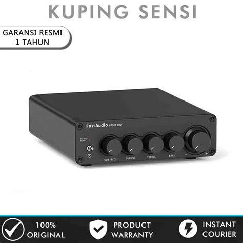Jual Fosi Audio Bt30d Pro Hi Fi Bluetooth Receiver Amplifier Shopee Indonesia