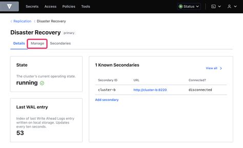 Disaster Recovery Replication Failover And Failback Vault Hashicorp Developer