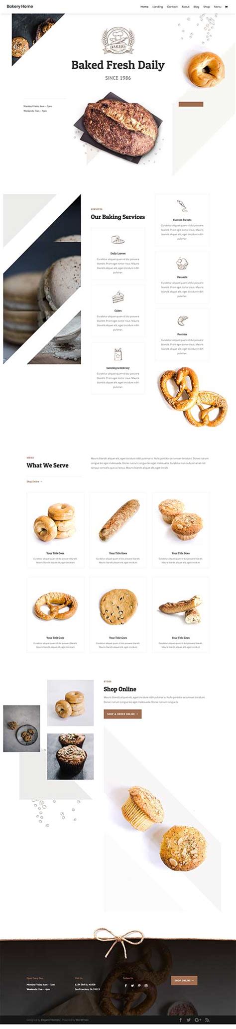 Divi Cake Shop Get Divi Cake Layouts For Free