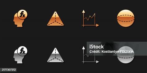 기능 수학 기호 기하학적 도형 사면체 그래프 일정 차트 다이어그램 및 구 아이콘을 설정합니다 벡터 0명에 대한 스톡 벡터 아트 및 기타 이미지 Istock