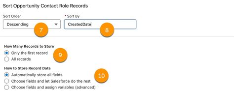 combine variables and data elements salesforce trailhead