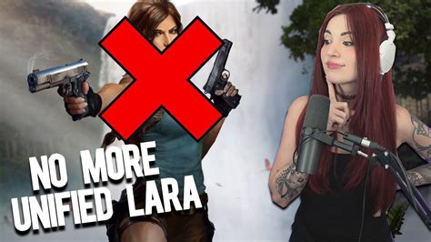 Crystal Dynamics Backpedal On Man Face Unified Lara Croft Reveal Youtube