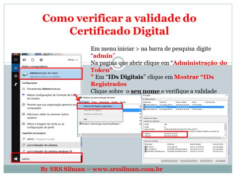 Verificação Da Validade Do Certificado Digital Arte Nossa De Cada Dia