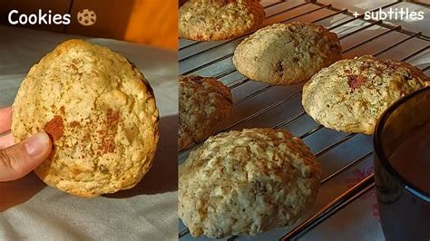 Овсяное Печенье с Шоколадной Крошкой Приготовленное на Новый Год [субтитры] Youtube