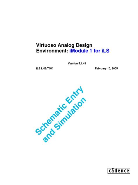 tutorial cadence pdf library computing command line interface