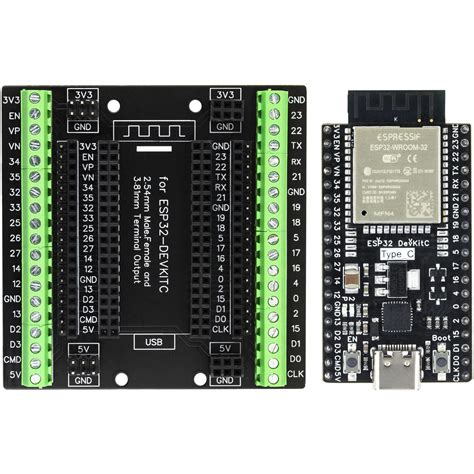 Whiteeeen Para Esp32 Super Breakout Board 38pin 381mm 015 Terminal Gpio Placa De Expansión