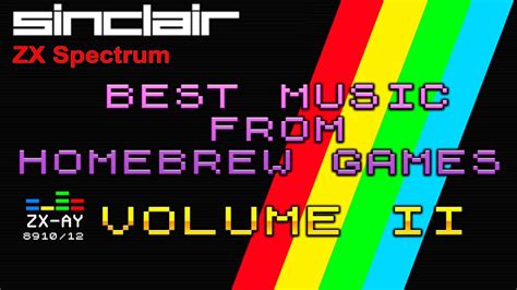 Zx Spectrum Best Music From Homebrew Games Volume Ii Gameplay Overlay Youtube