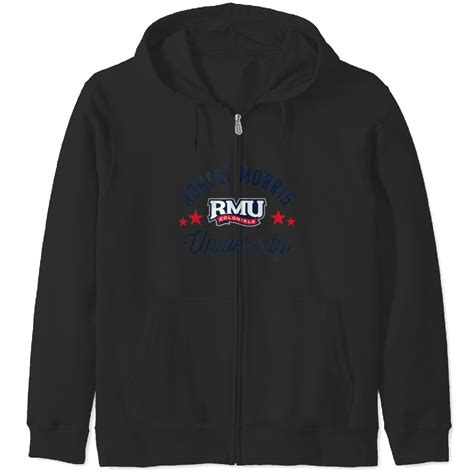 Robert Morris University Colonials Logo T Zip Hoodies Sold By