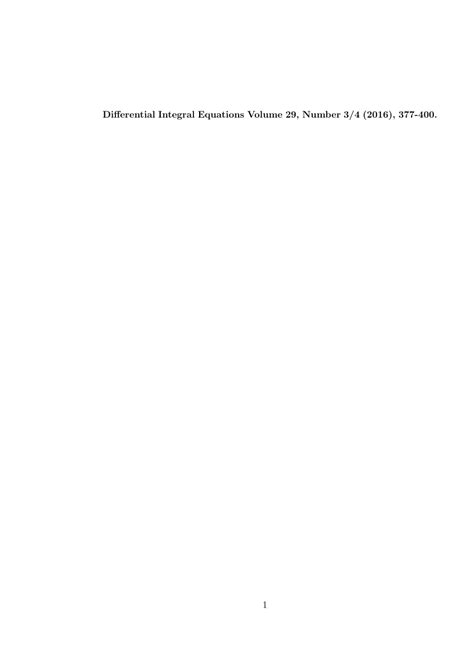 Pdf Existence And Multiplicity Of Solutions For Nonlocal Neumann